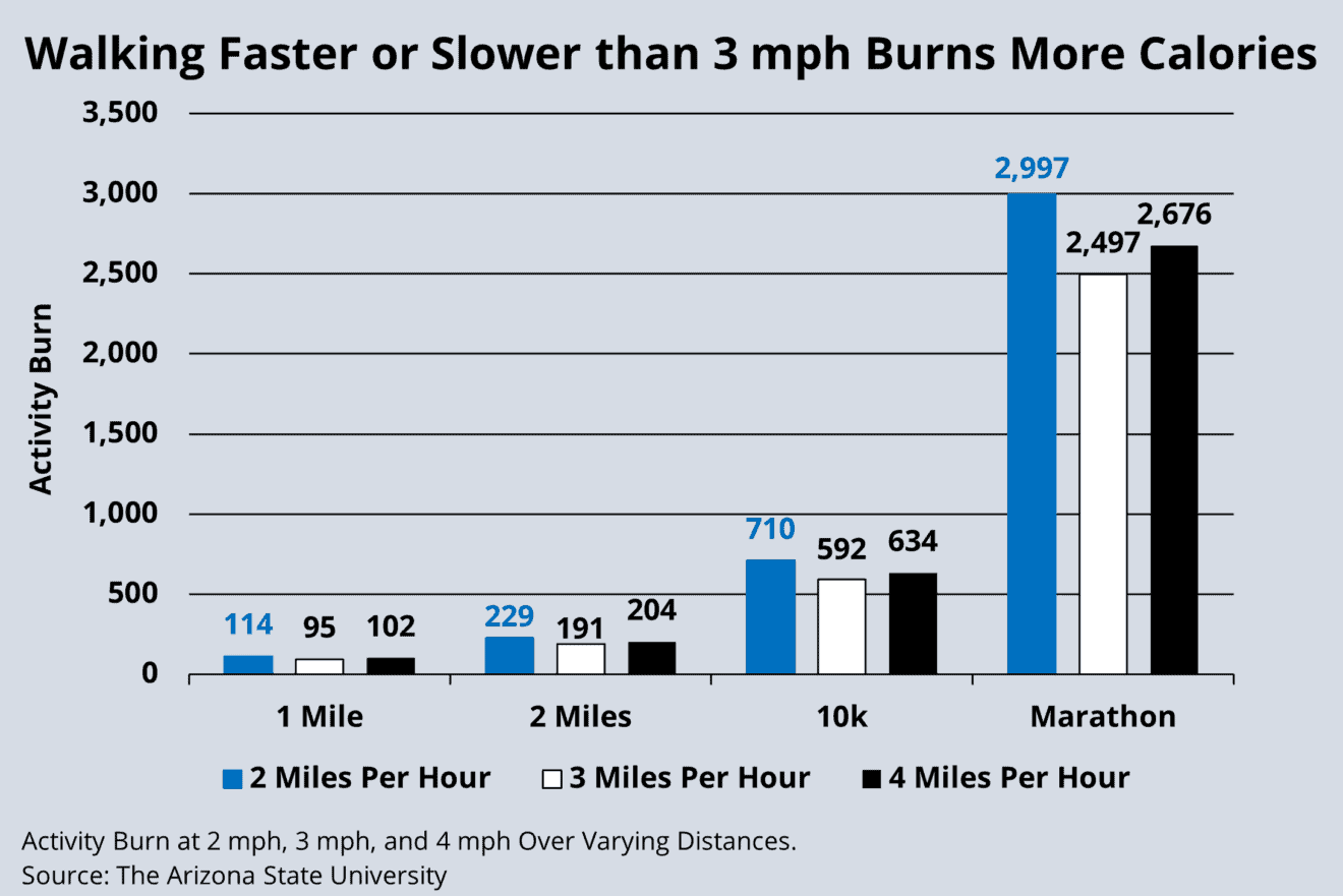 Activity Burn at Different Paces - How Many Calories Do We Burn?